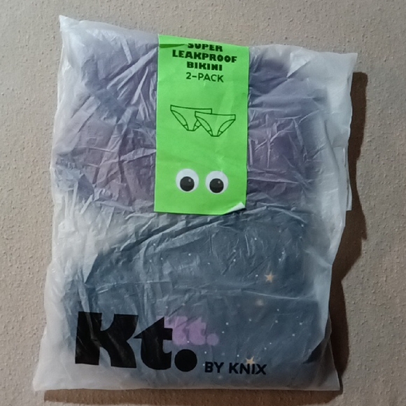 knix | Other | Knix Kids Super Leakproof Bikini 2pack Purple And Black ...